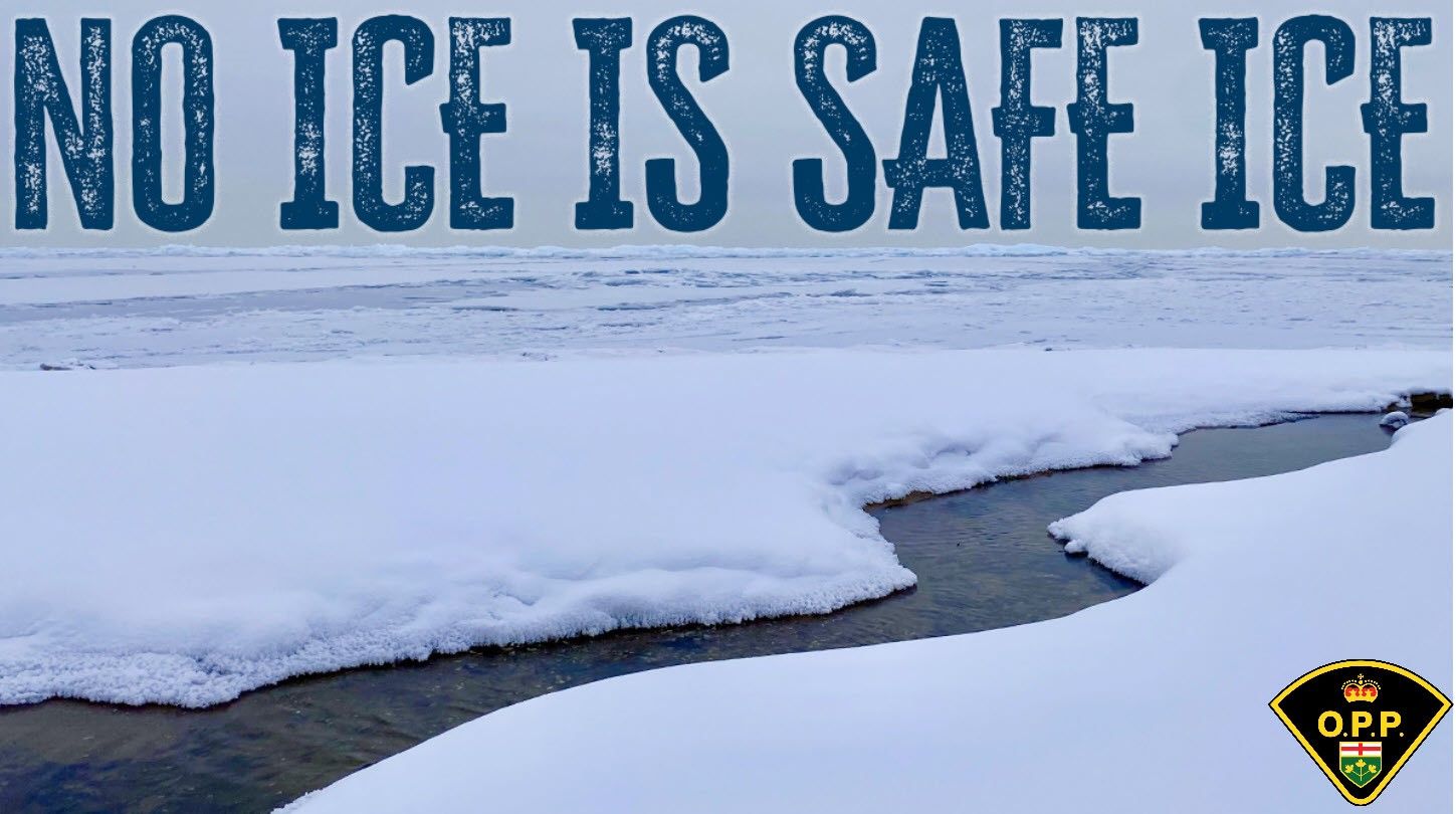 West Nipissing OPP warning public yet again about ice conditions ...