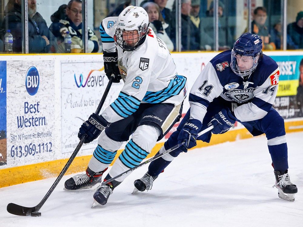 Golden Hawks whip Huskies, clip Jr. Canadiens | Belleville Intelligencer