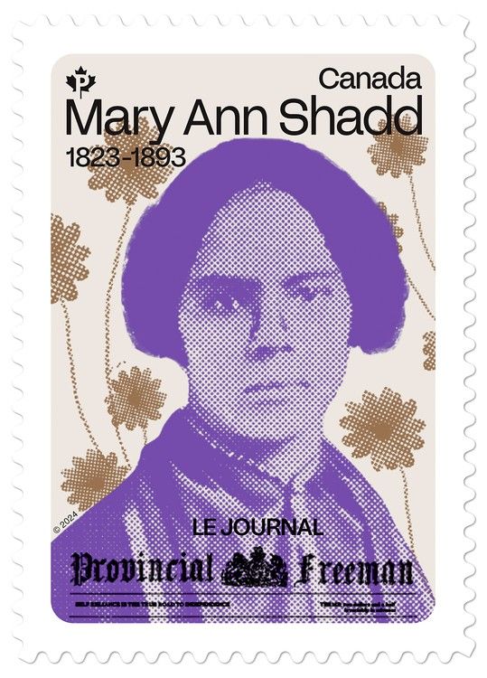 Mary Ann Shadd stamp unveiled; shares honour with father Abraham Shadd ...