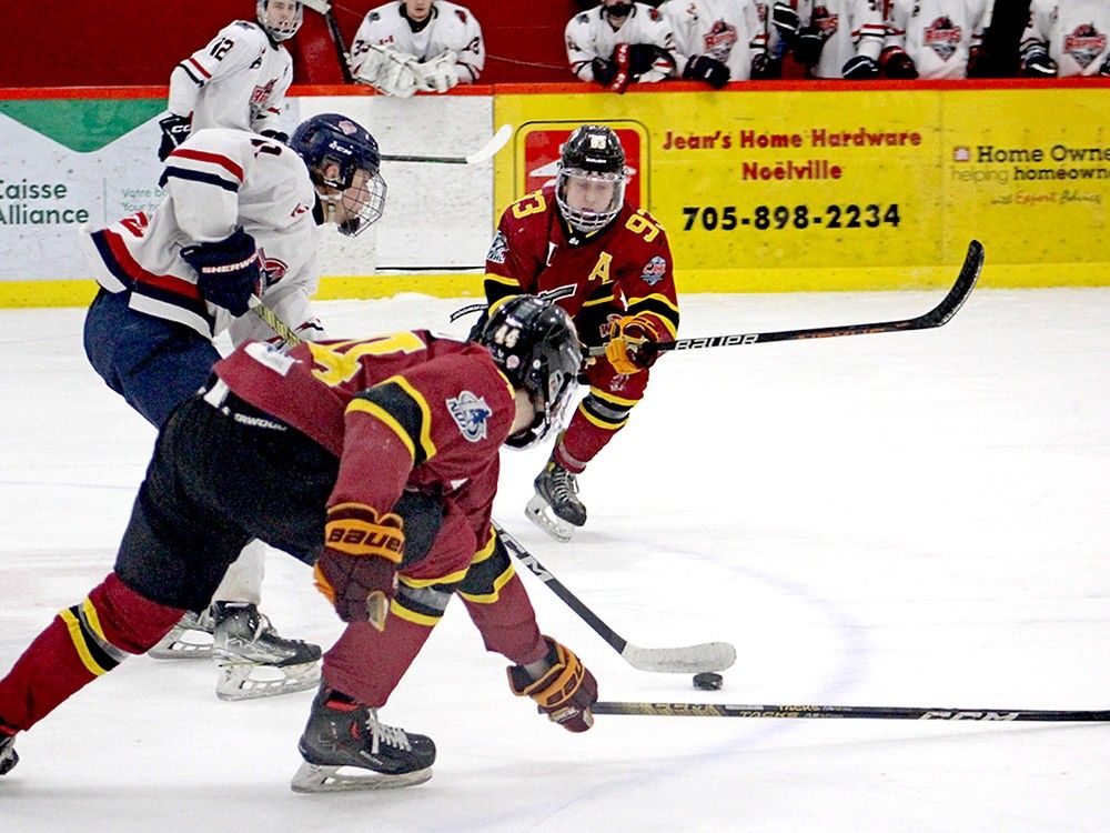 Romaniuk nets pair of goals to help Rock knock off Rapids | The Daily Press