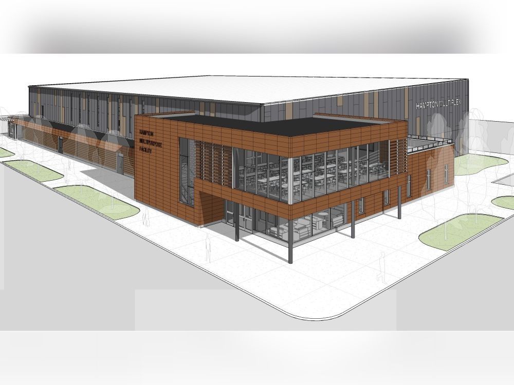 Hampton making final tweaks to arena's design before spring | Telegraph ...