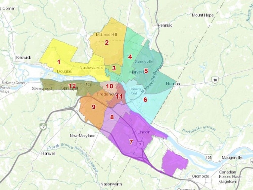 Fredericton's ward boundary review could be delayed to 2030 | Telegraph ...