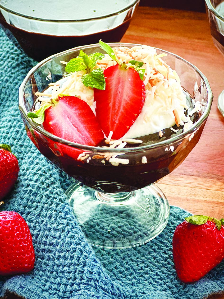 Recipe: Chocolate Pudding with Toasted Coconut | Devon Dispatch