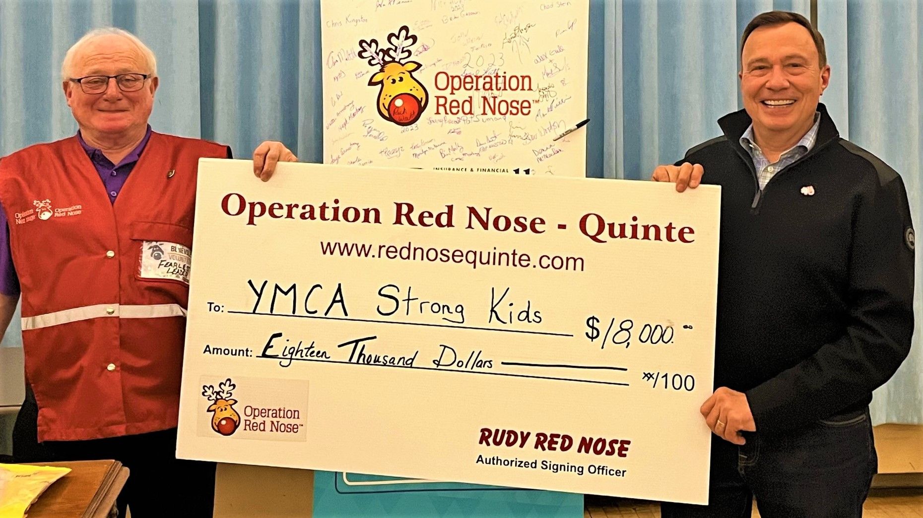 Op Red Nose raises $24,000 during holiday season | Belleville Intelligencer