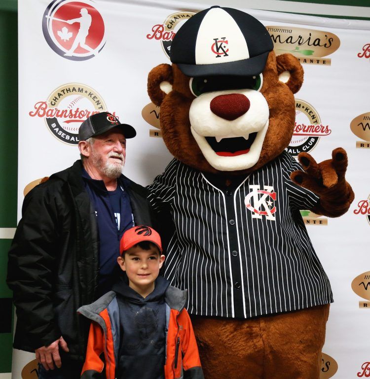 Barnstormers introduce new mascot, Lefty | Chatham Daily News