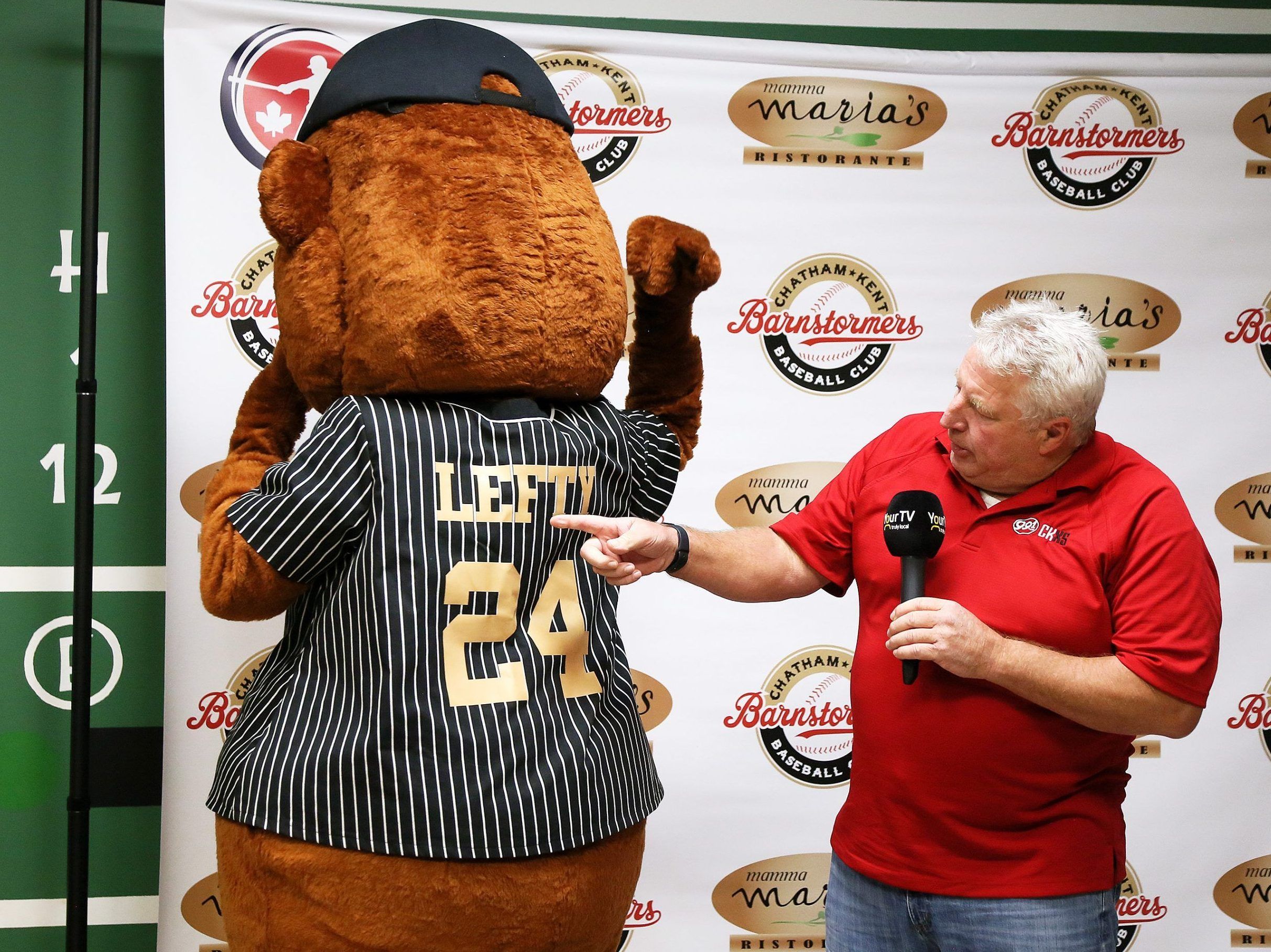 Barnstormers introduce new mascot, Lefty | Chatham Daily News