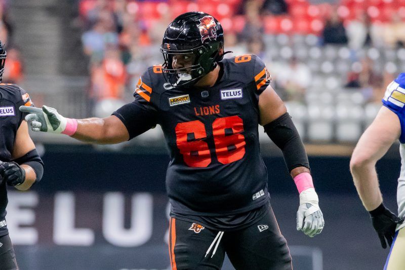 Knevel re-signs with CFL's Lions | Brantford Expositor