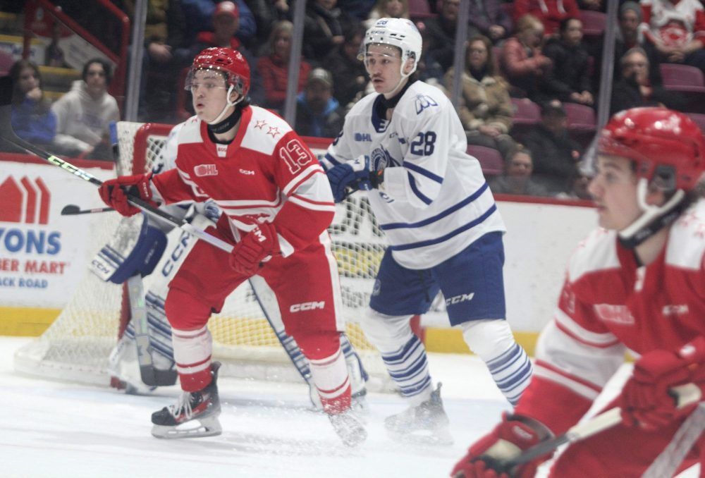 Soo Greyhounds lose 6-3 to the Mississauga Steelheads in OHL action ...