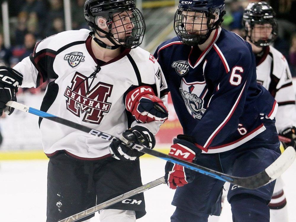 Maroons win in triple overtime to even series with Vipers | Chatham ...