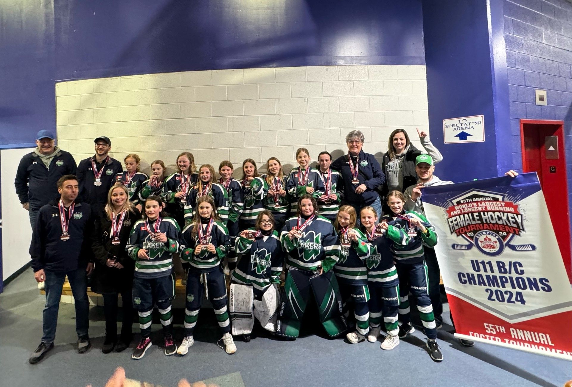 North Bay Junior Lakers U11B girls team win major tournament | North ...