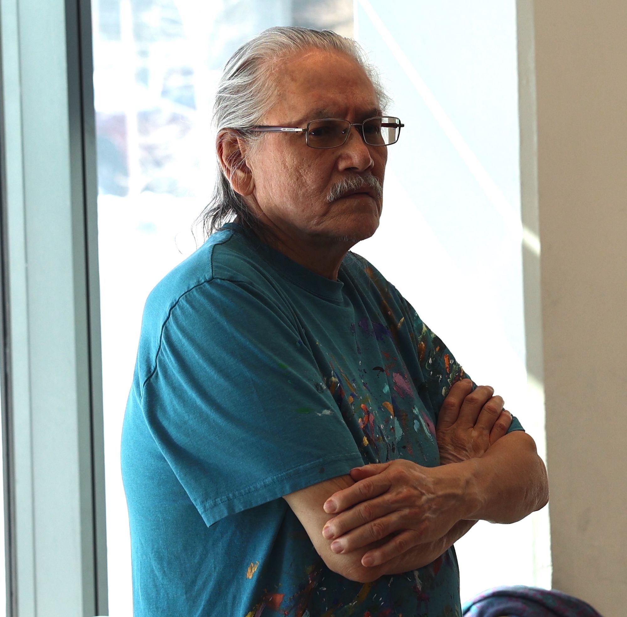 Jerry Whitehead leads tipi painting in Saskatoon | Melfort Journal