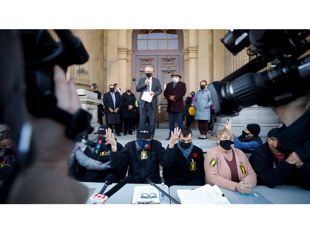 CUPE leaders banned from legislature for rowdy protest | Telegraph-Journal