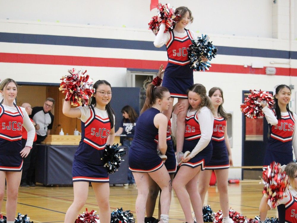 HoopFest a slam-dunk success as Falcons battle Panthers in Cornwall ...