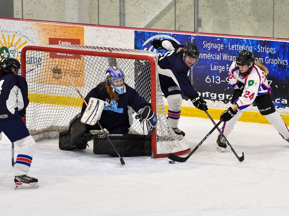 La Citadelle (Cornwall) Patriotes at EOSSAA, March 4, 2024 | Cornwall ...