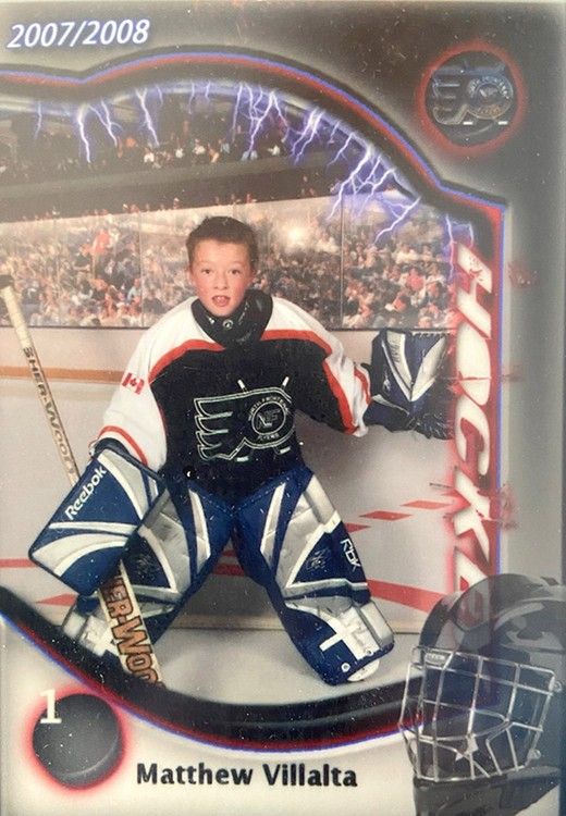 Disciple of determination, goalie Villalta's end goal is NHL career ...