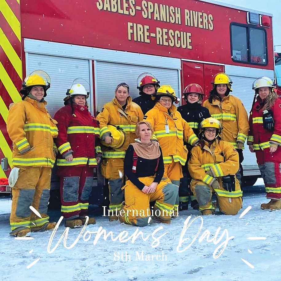 Local fire departments celebrate International Women’s Day | Sault Star