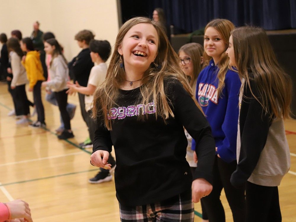 Gallery: Students take part in a traditional square dance workshop ...