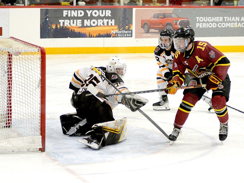 GALLERY: Workmanlike effort delivers Game 1 win for Rock | The Daily Press