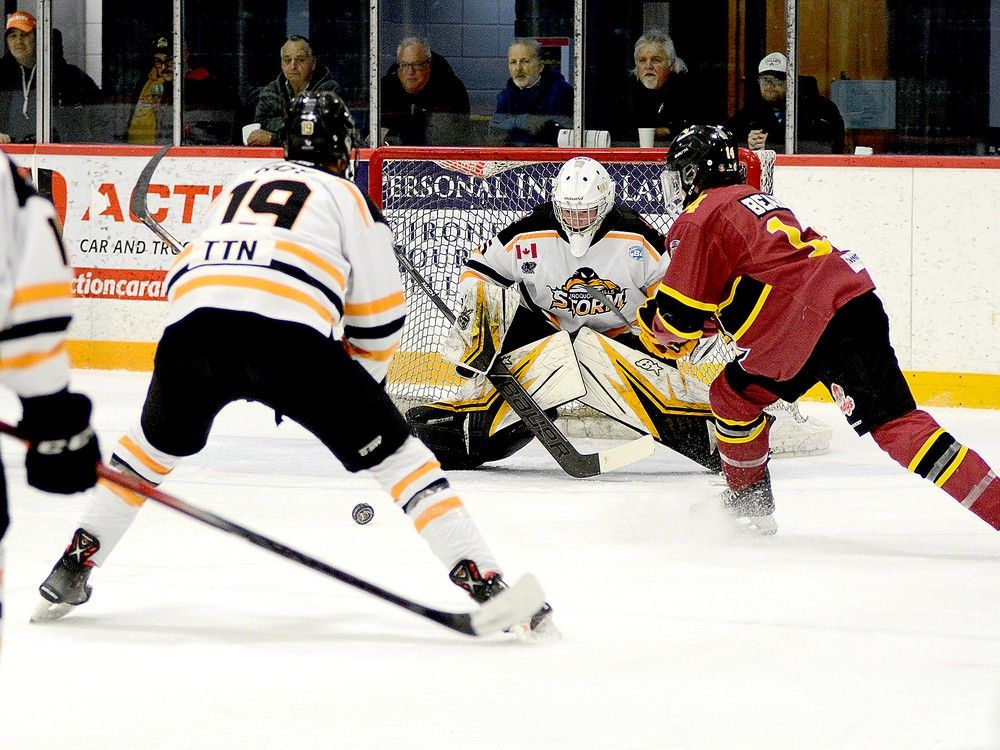 GALLERY: Workmanlike effort delivers Game 1 win for Rock | The Daily Press