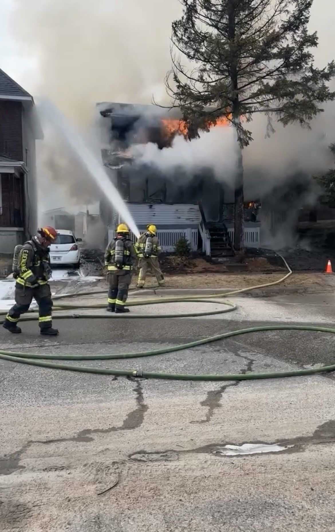 North Bay Fire department responds to another house fire | North Bay Nugget