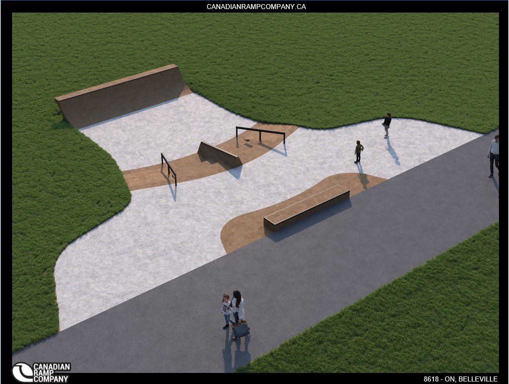Construction of new 'skatedot' set to begin at Sonny Belch Park ...
