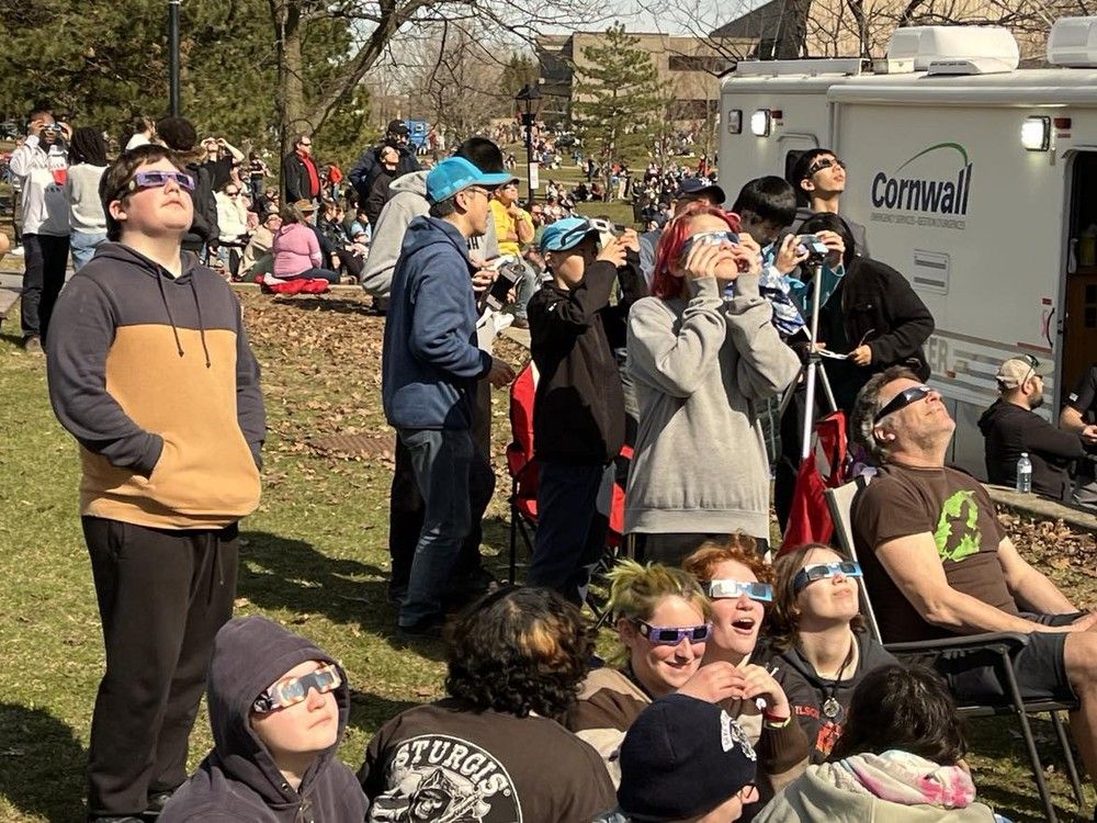 2024 solar eclipse a spectacle for thousands in Cornwall and area ...