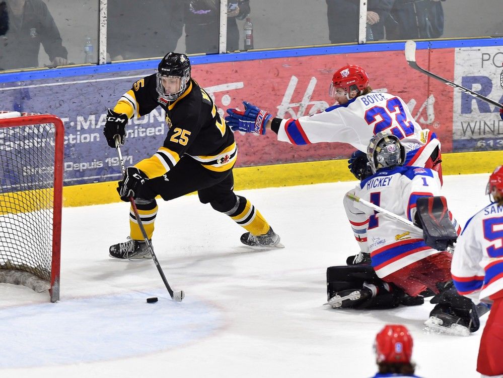 Cornwall Colts down 2-0 in semifinal series against Smiths Falls Bears ...