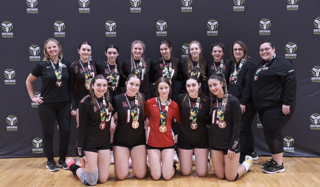 Steel City Ignite U16 girls volleyball team wins bronze medal | North ...