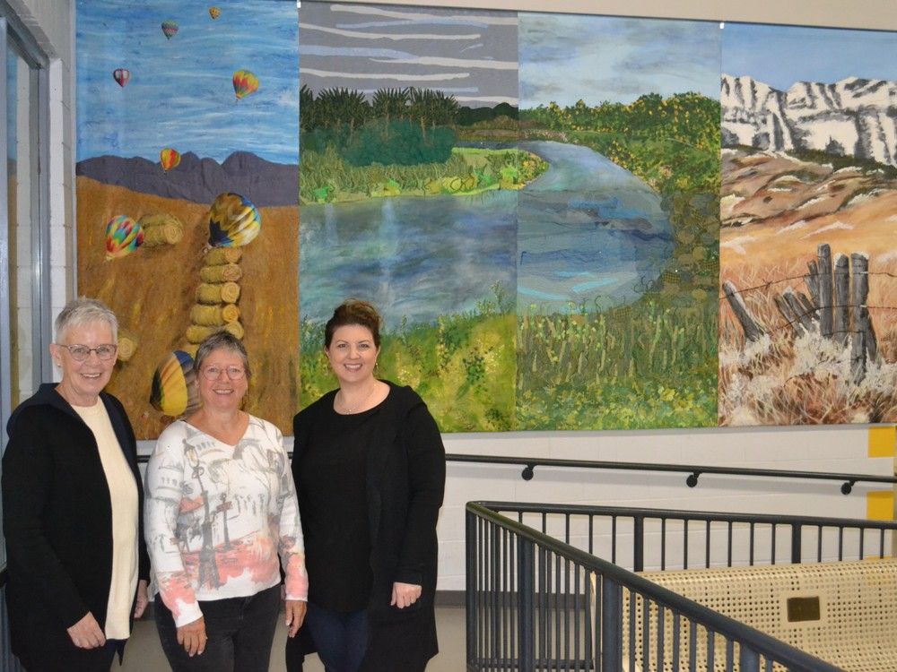 New art hangs at Bob Snodgrass Recreation Centre | High River Times