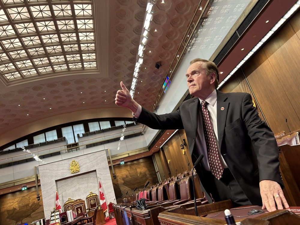 Senate tribute to Mockler includes words from Mulroney before death ...