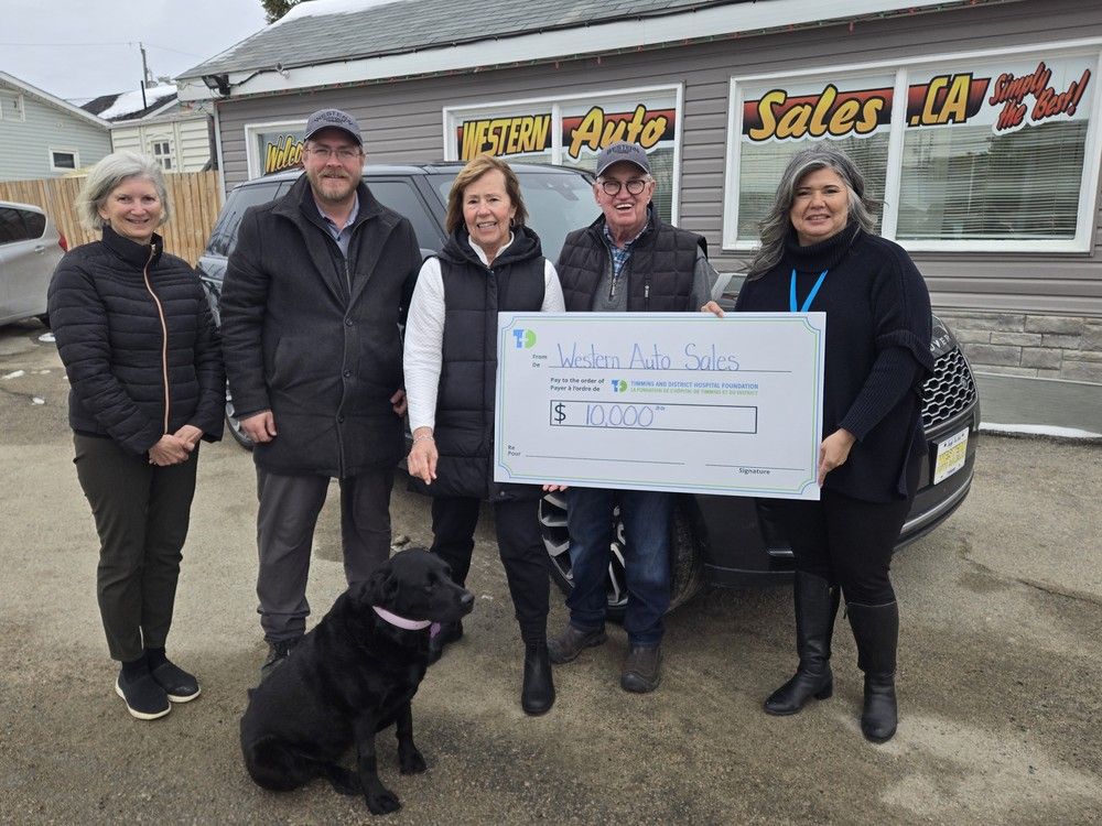 Western Auto Sales makes $10,000 donation to hospital | The Daily Press