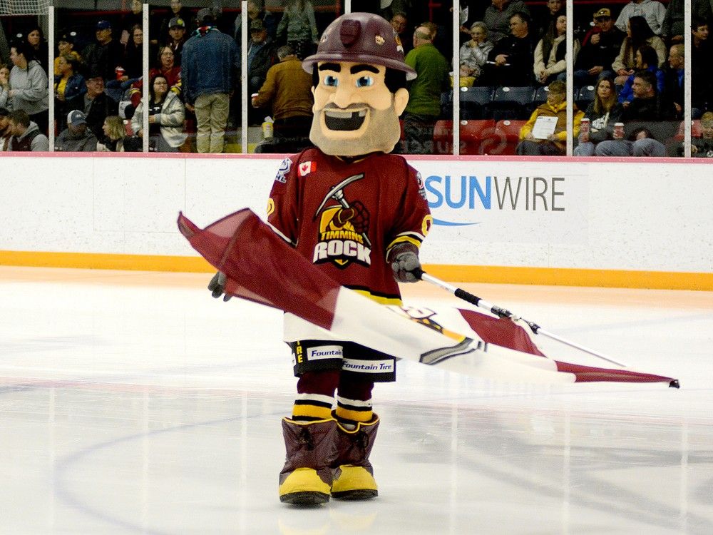 Rock mascot says ‘Pack the Mac for Game 7’ | The Daily Press