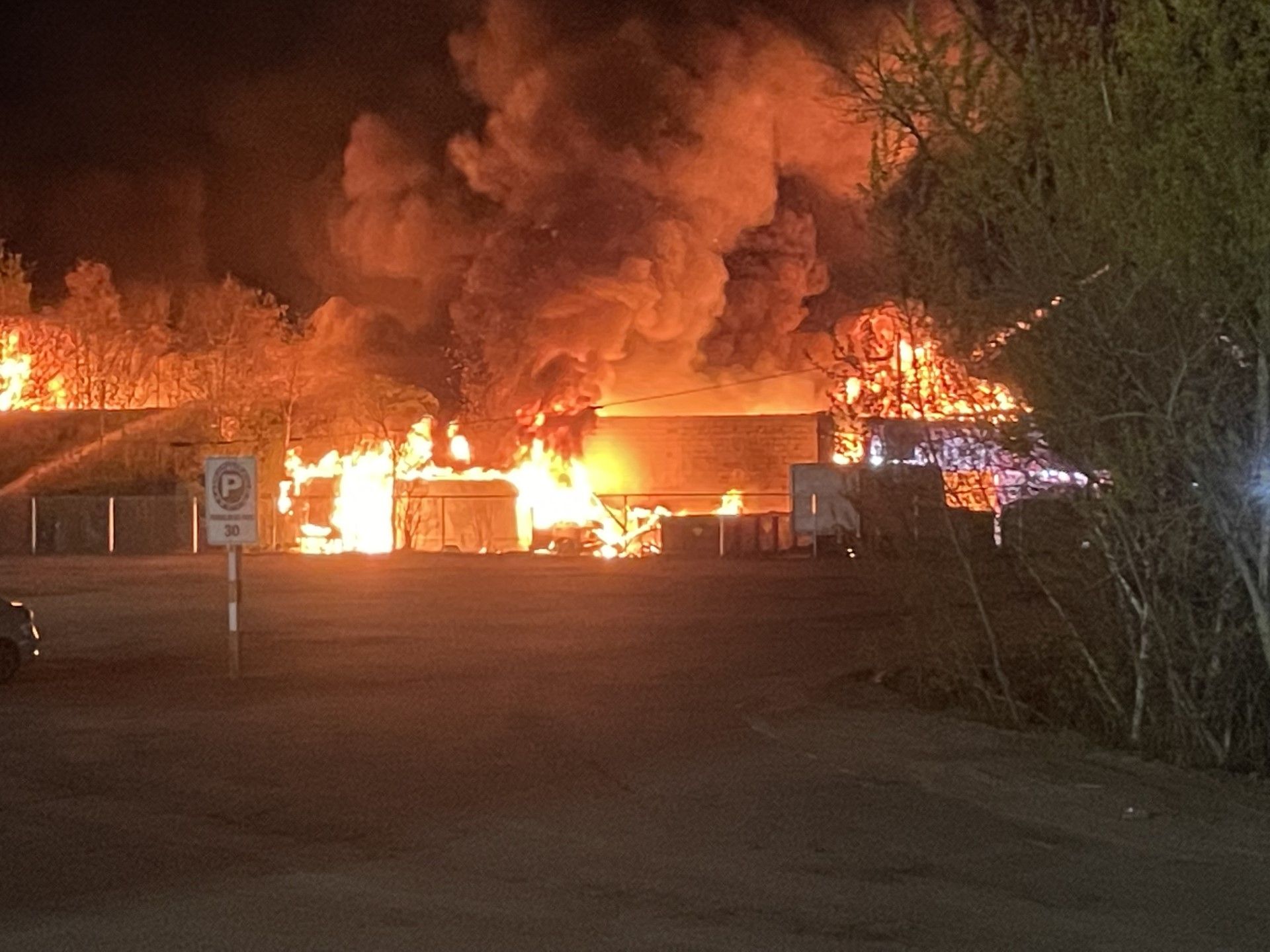 A Stradwicks employee guarantees the store will return after fire ... A Stradwicks employee guarantees the store will return after fire ...