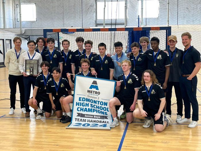 ABJ claims first-ever Div. 2 Metro handball banner | Spruce Grove Examiner