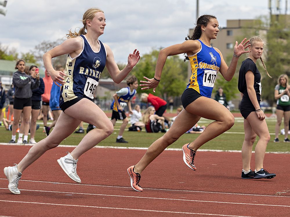 High school athletes compete at track and field championships ...