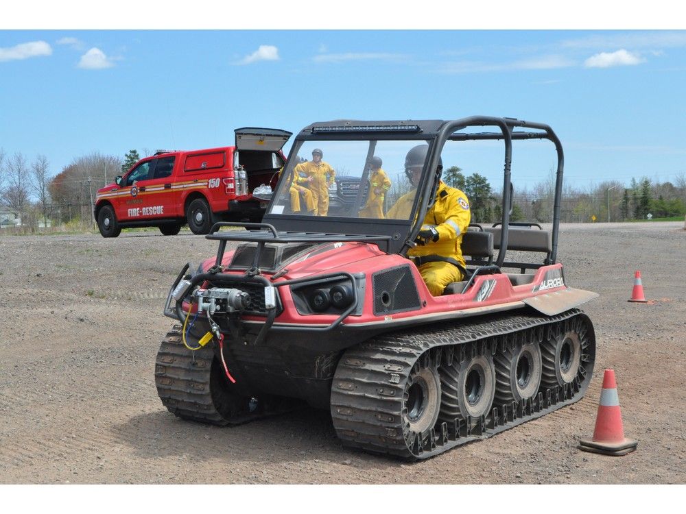 Riverview upgrades to eight-wheeled rescue vehicle | Telegraph-Journal