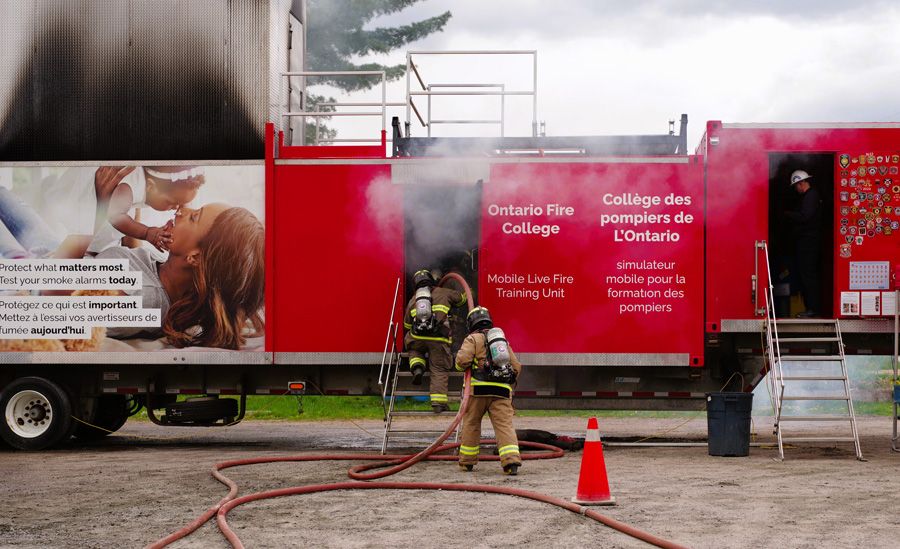 Almaguin and Parry Sound-area firefighters hone skills on live fire ...