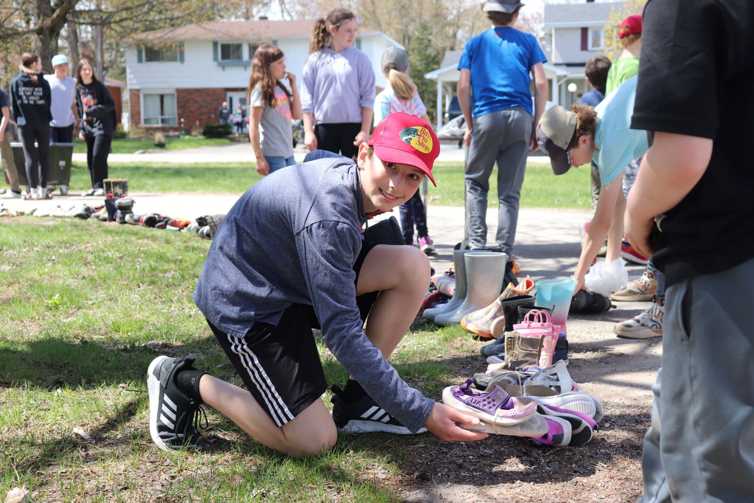 GALLERY: Tarentorus students give up some soles for souls | Sault Star