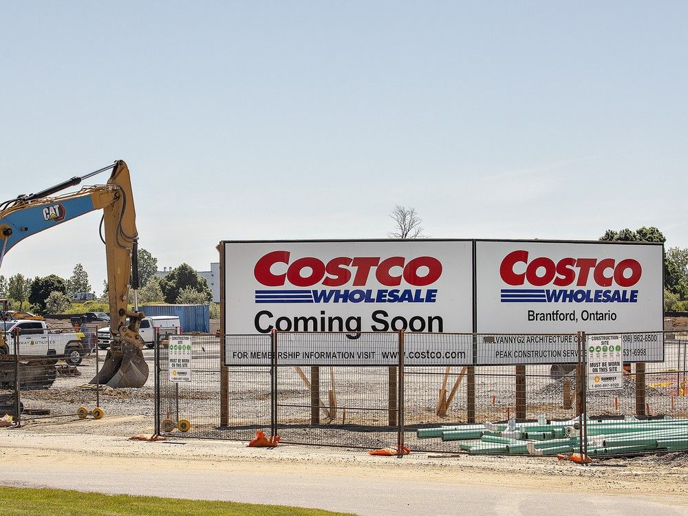 'Coming soon' signs installed at future Costco store site | Brantford ...