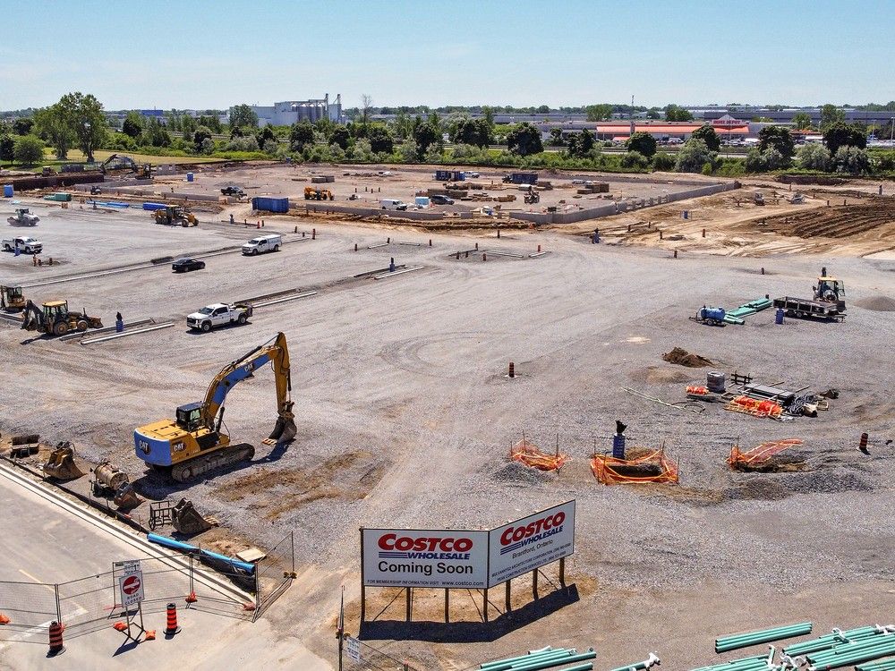 'Coming soon' signs installed at future Costco store site | Brantford ...