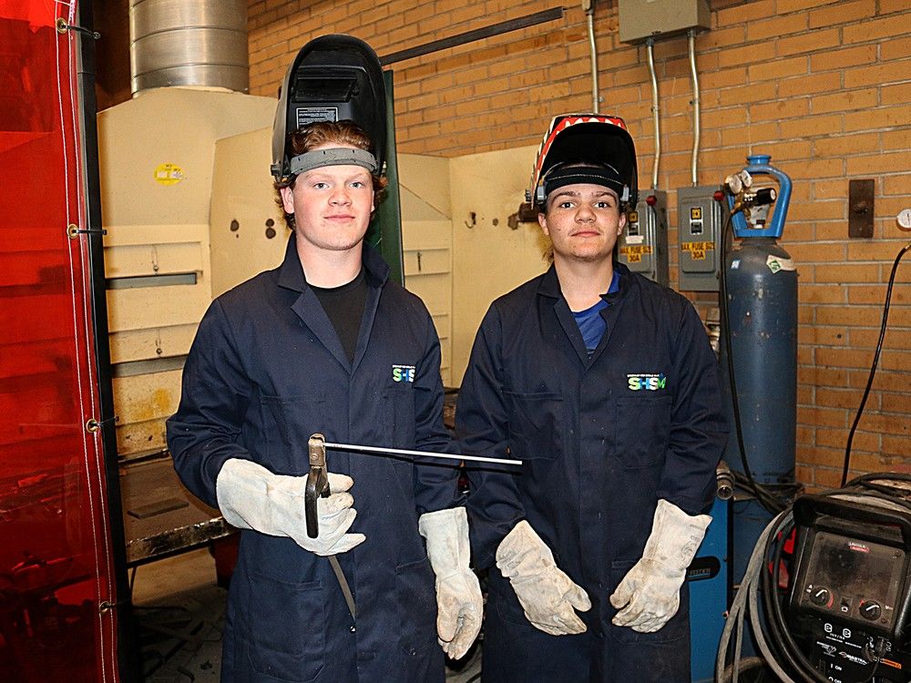 CKSS students earning nationally recognized welding credentials ...