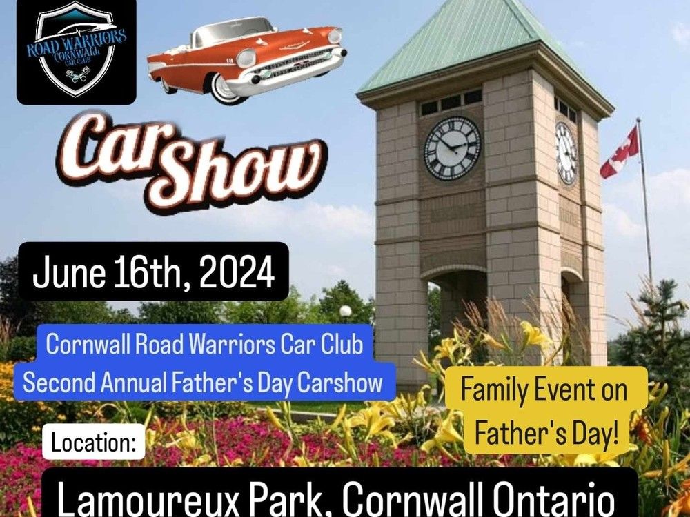Cornwall Road Warriors, Optimists team up for Father's Day car show ...