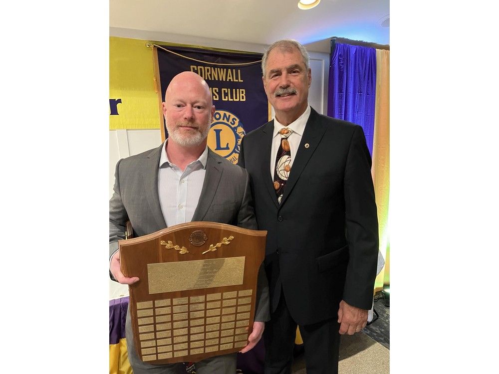 Gault receives top award at Benson Cornwall Lions Club Sports Awards ...