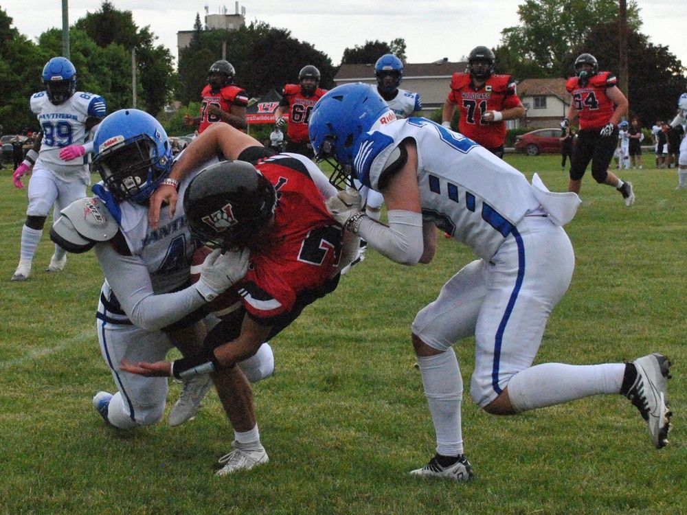 Cornwall Wildcats eke 25-22 OT win over Cumberland Panthers | Cornwall ...