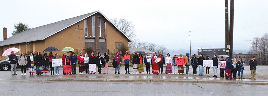Indigenous students at ELSS mark Red Dress Day | Elliot Lake Standard