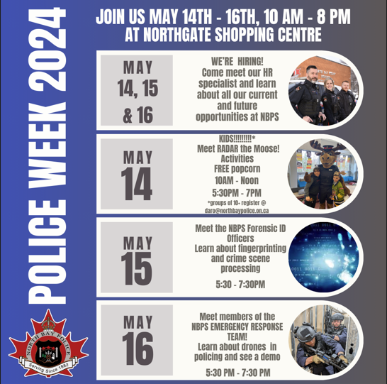 North Bay Police Week is coming in mid-May with a busy agenda | North ...