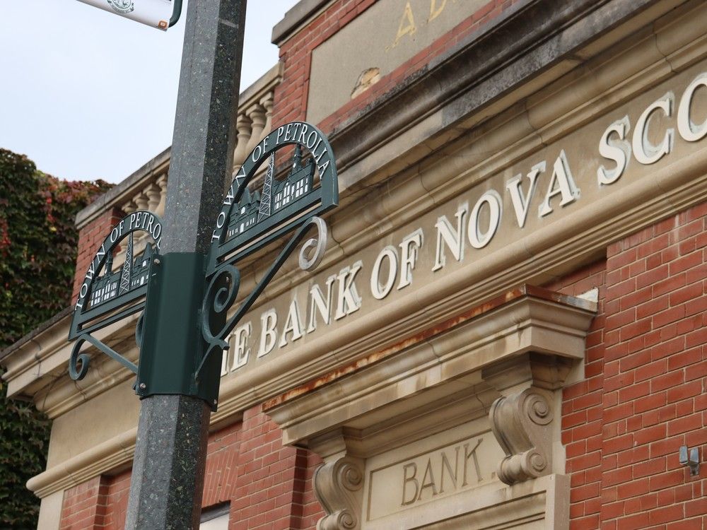 Petrolia buys historic Scotiabank building on town's main street | The ...