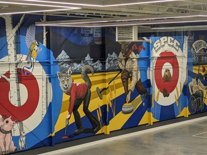 SPCC unveiled anniversary mural | Sherwood Park News