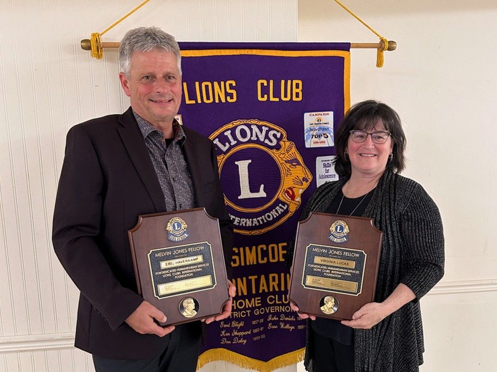Simcoe Lions honour community members for 'remarkable achievements ...