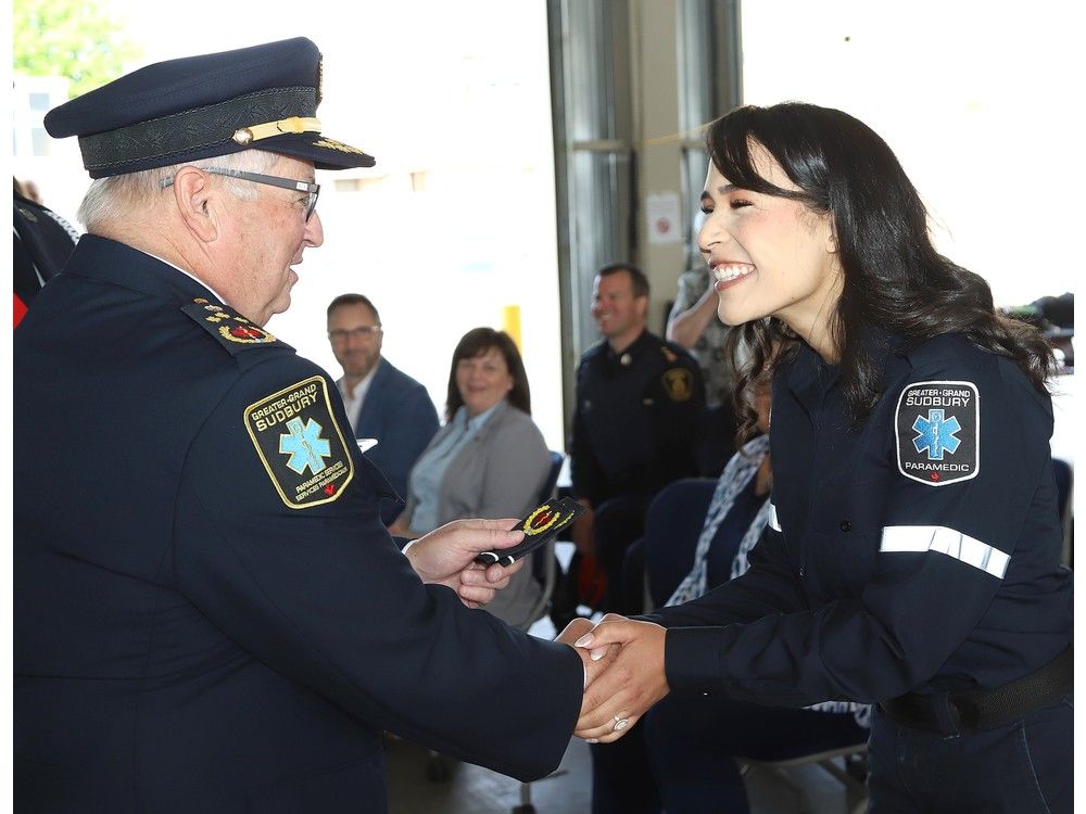 Greater Sudbury introduces 11 new paramedics during ceremony | Sudbury Star